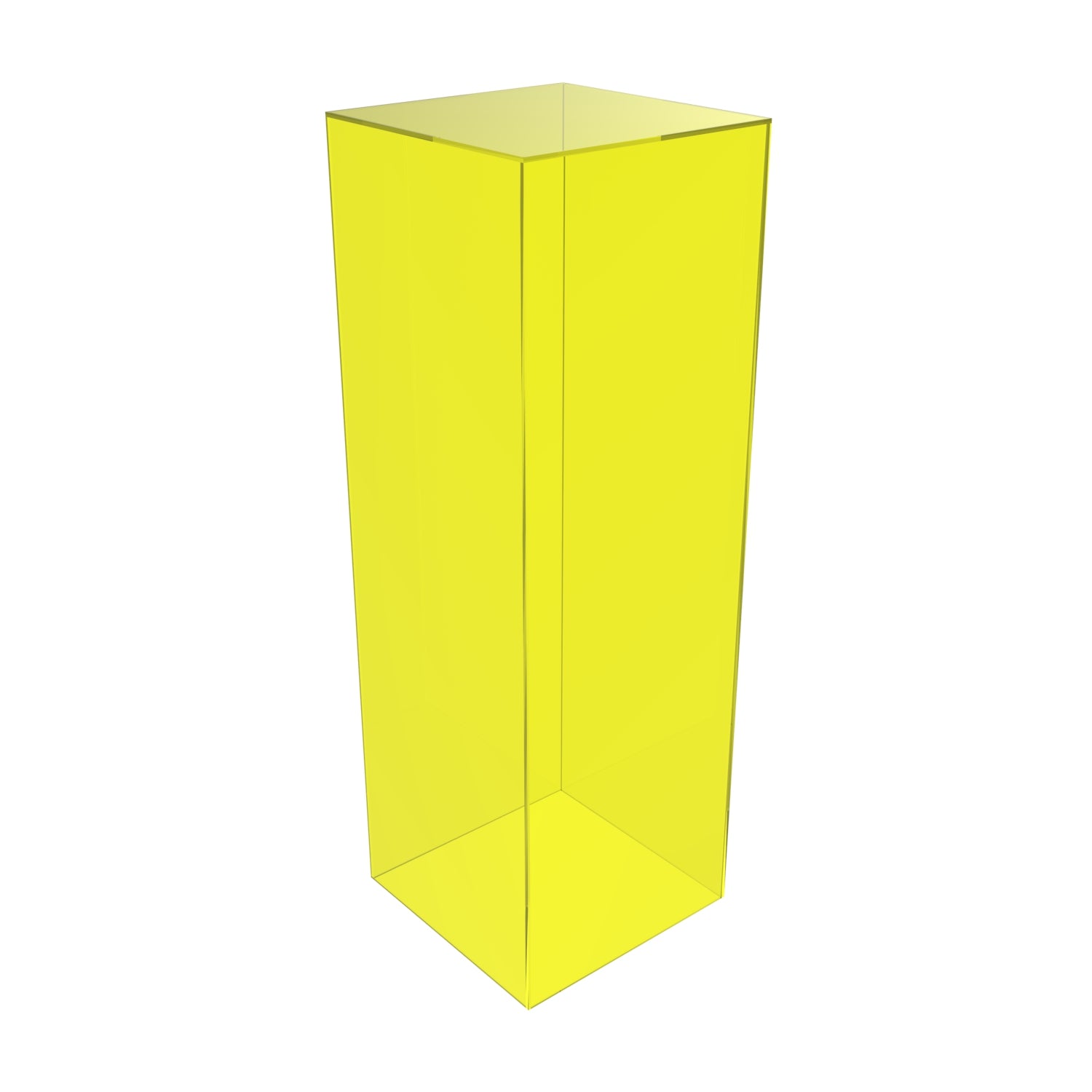 Pedestal Plinths Fluorescent Perspex Neon Acrylic – Displaypro