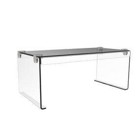 Stainless Steel Table with Wall Return – Displaypro