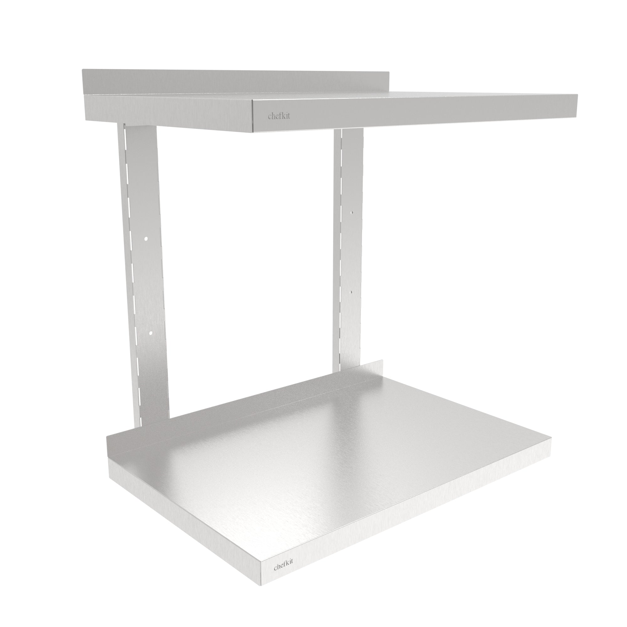 Chefkit Stainless Steel Shelves with Height Adjustable Brackets ...
