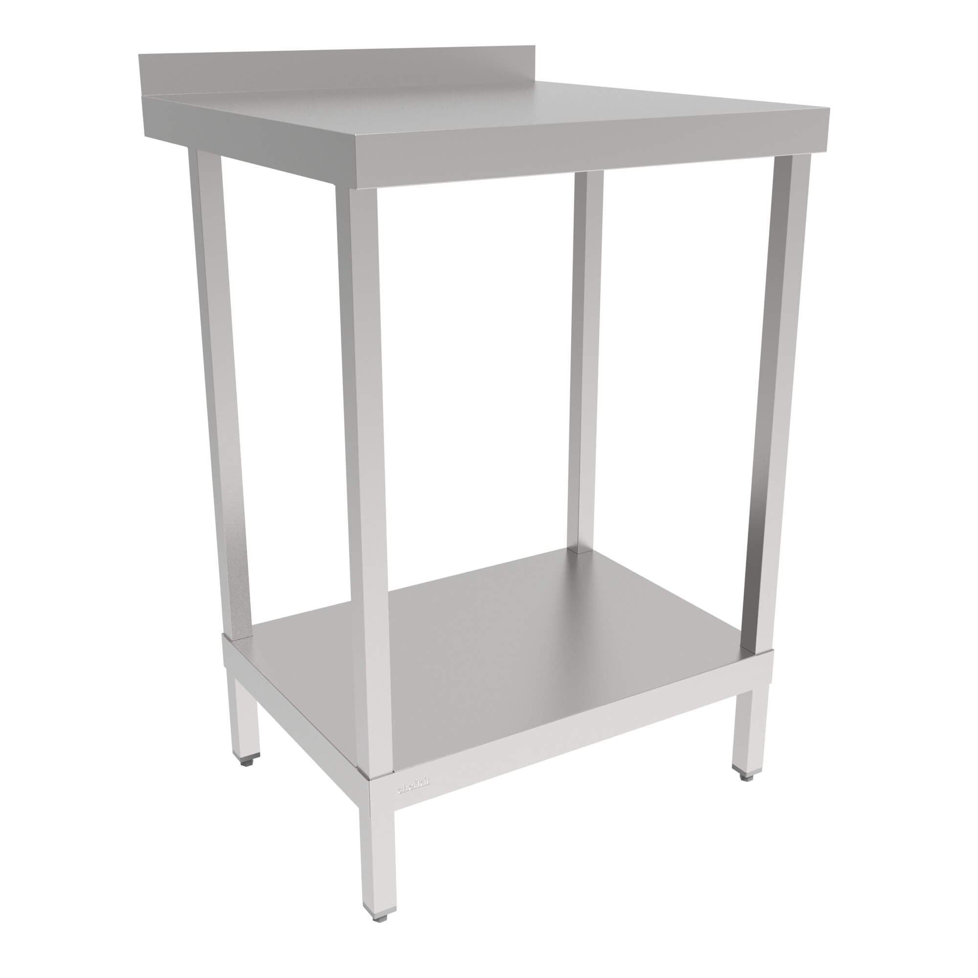 Chefkit Stainless Steel Wall Table With Upstand – Displaypro