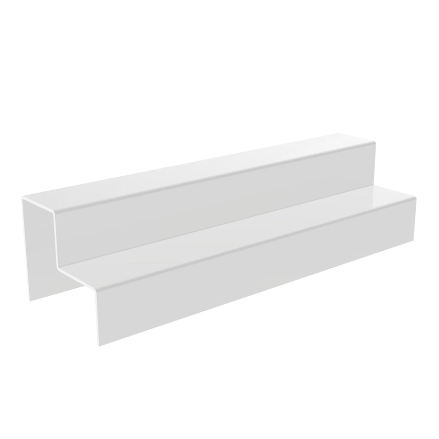 2 Step Display Stands | Acrylic Display Risers | Displaypro UK