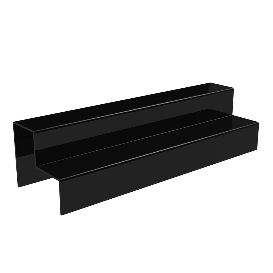 2 Step Display Stands | Acrylic Display Risers | Displaypro UK