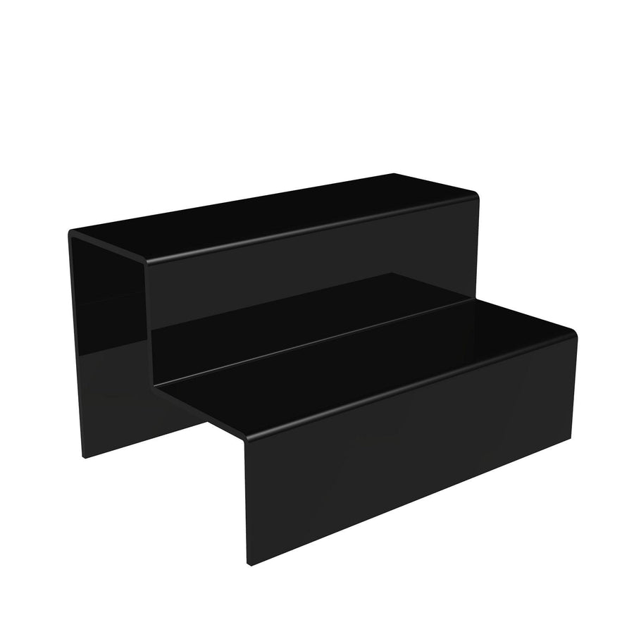 2 Step Display Stands | Acrylic Display Risers | Displaypro UK