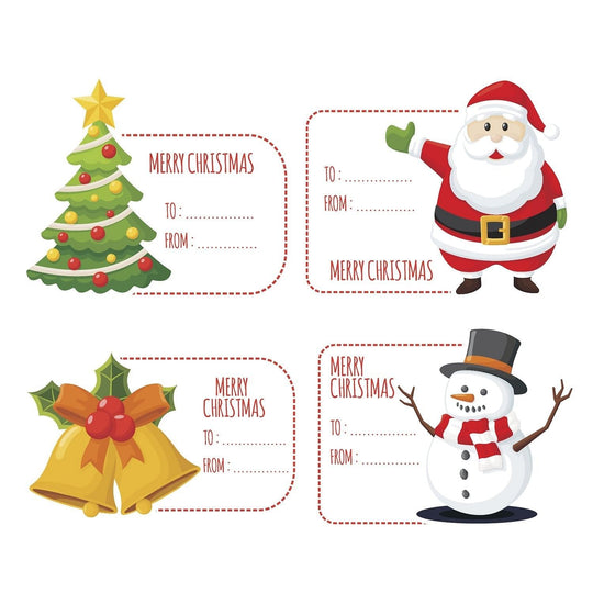Christmas Labels - Displaypro