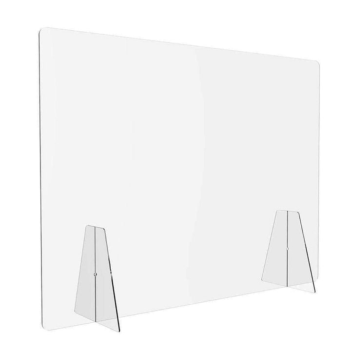 Pro Hanging Protection Screen with Stainless Steel Strips - Displaypro