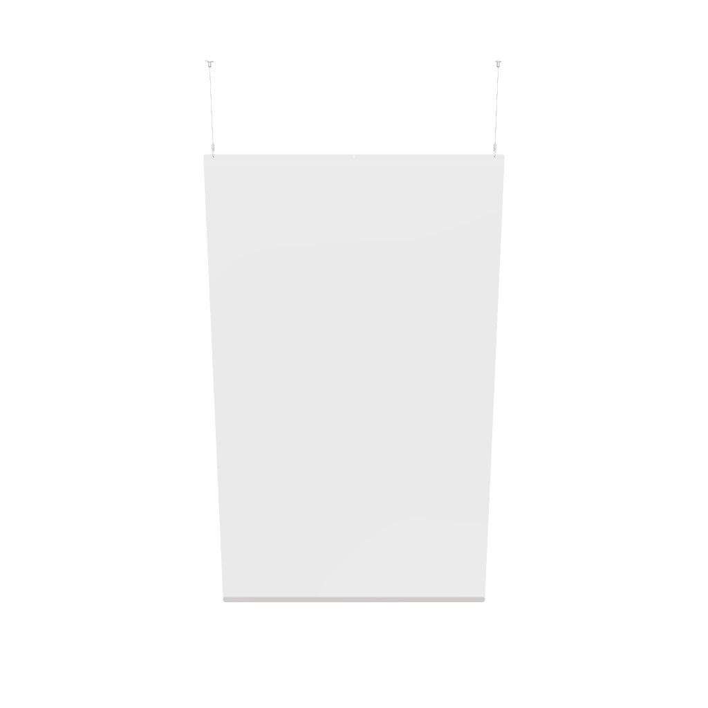 Pro Hanging Protection Screen with Stainless Steel Strips - Displaypro