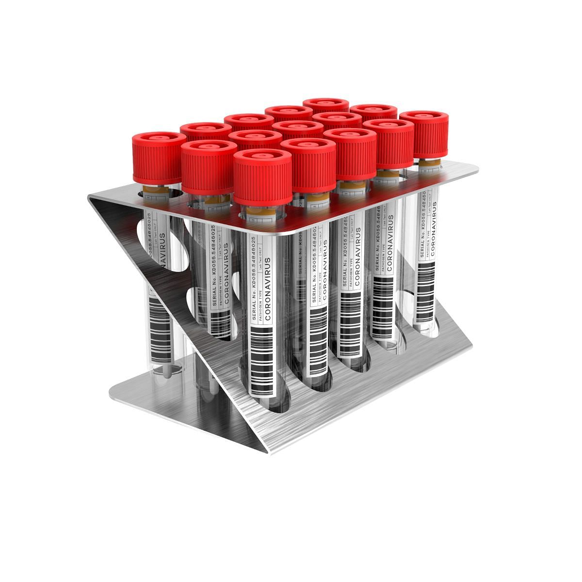 Stainless Steel Test Tube Z Shape Holder - Displaypro