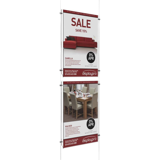 Cable Displays | Estate Agent Window Display | Displaypro UK