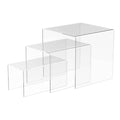 Acrylic Nesting Plinths (Set of 3)