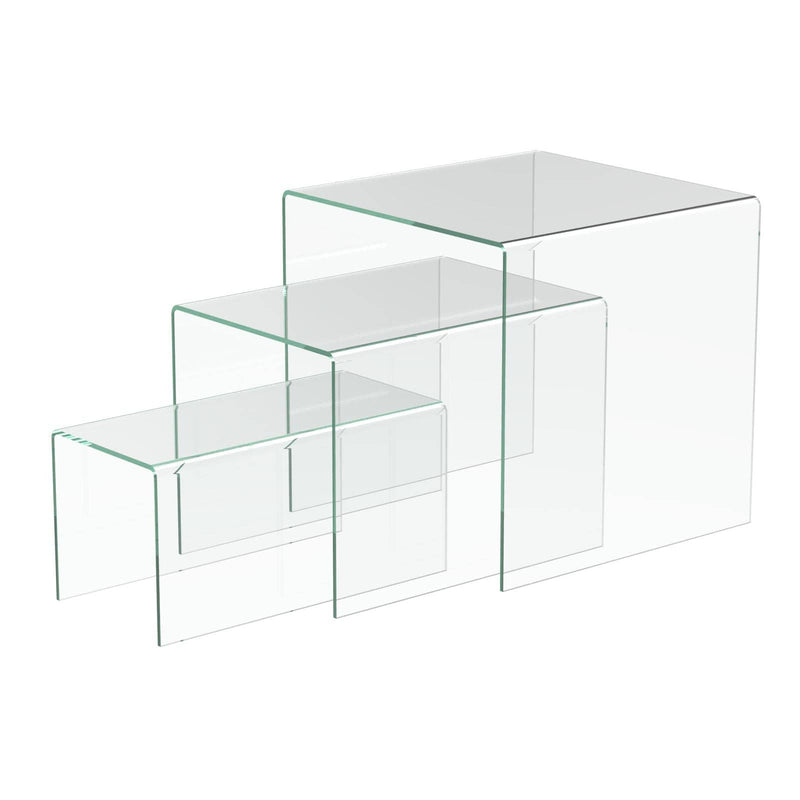 Acrylic Nesting Plinths (Set of 3) – Displaypro