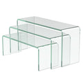 Acrylic Nesting Plinths (Set of 3)