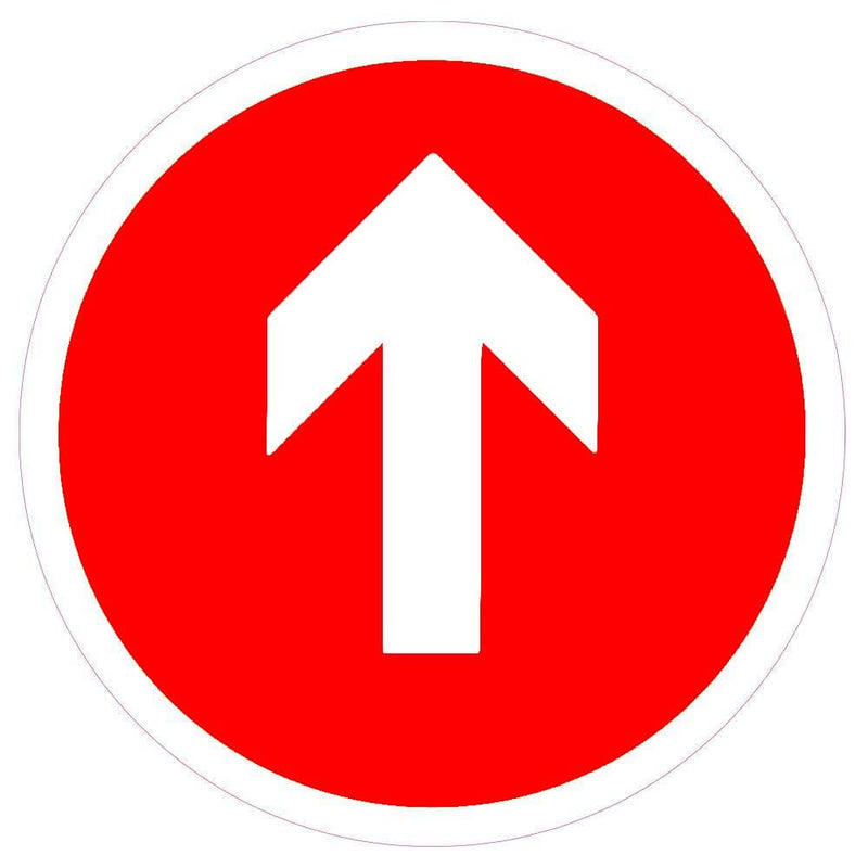 Arrow Directional Floor Stickers | Display Pro – Displaypro