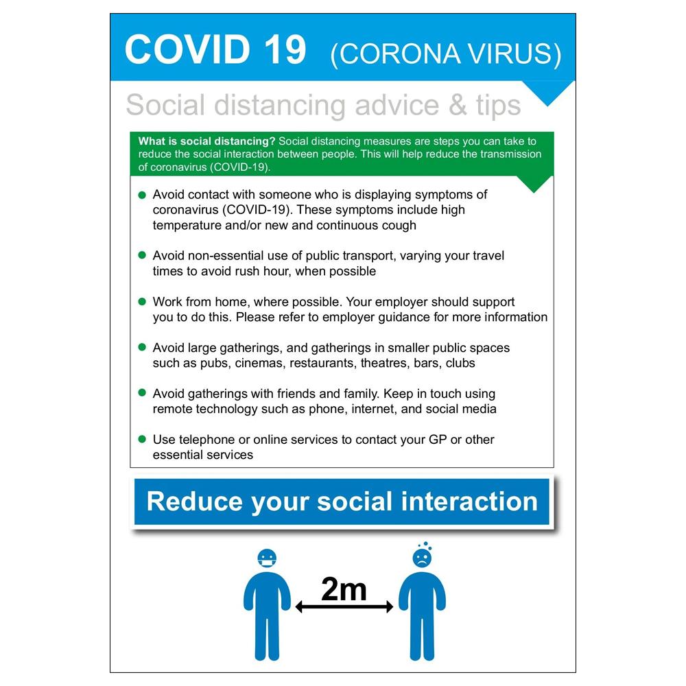 Safety Signage for Social Distancing | Displaypro