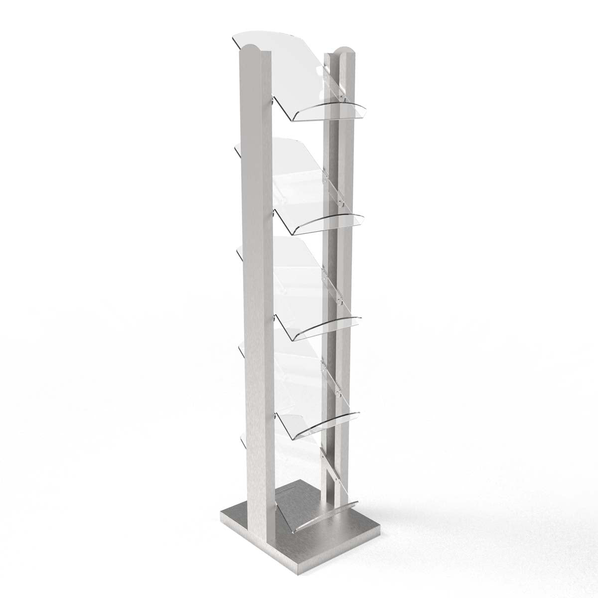 dpro Brochure Holder Floor Stand Dispenser – Displaypro