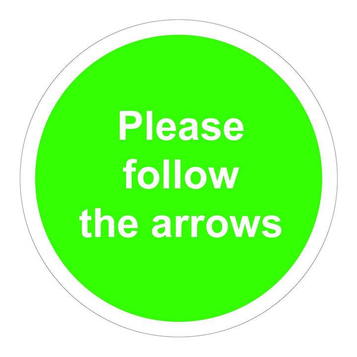 Floor Vinyl Social Distancing Floor Stickers Self Adhesive | Displaypro