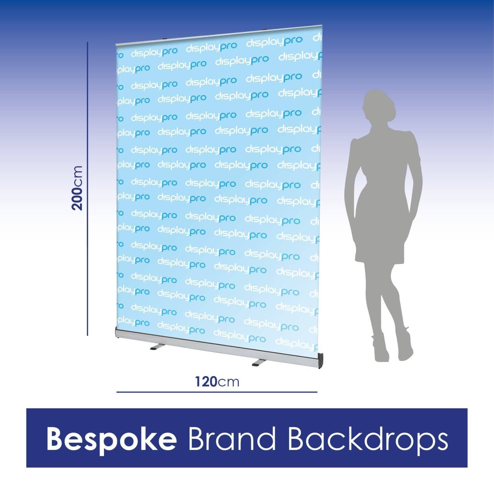 Roller Banners with Repeat Logo Printing | Displaypro UK