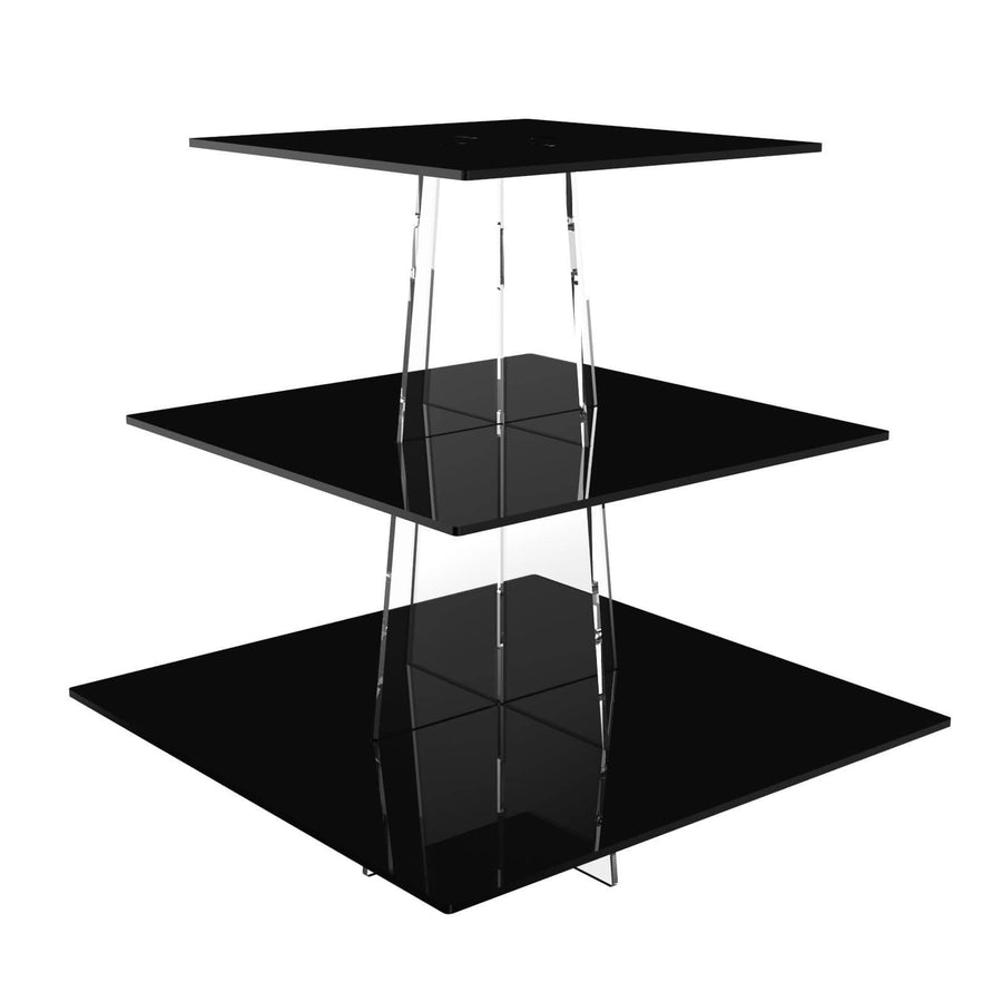 Square Acrylic Cupcake Stands - Displaypro