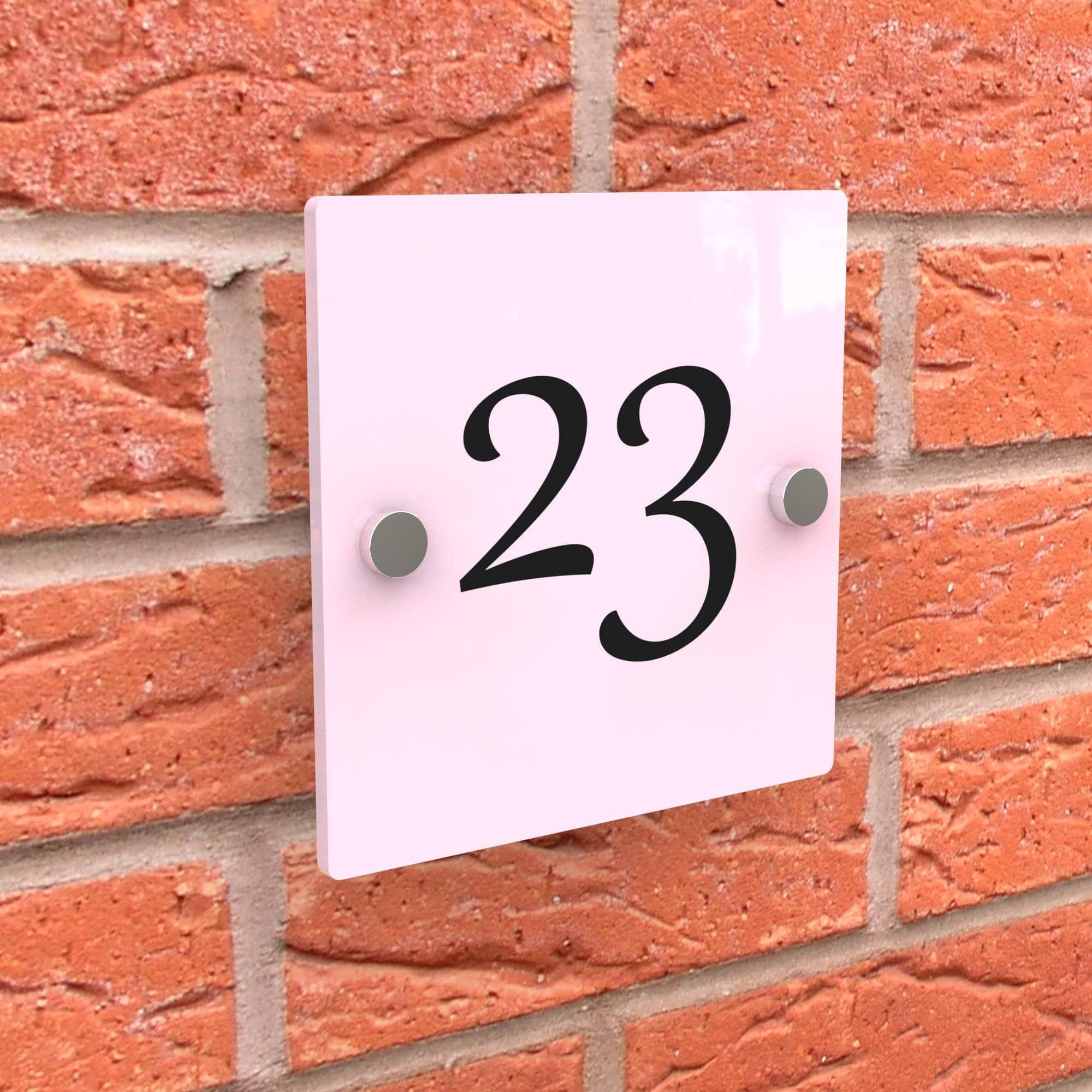 Square Acrylic House Sign – Displaypro